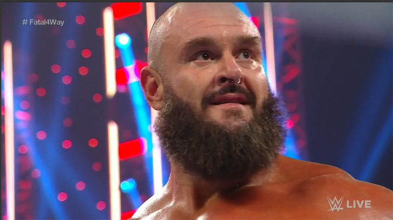 BRAUN STROWMAN RETURNS TO WWE ON RAW