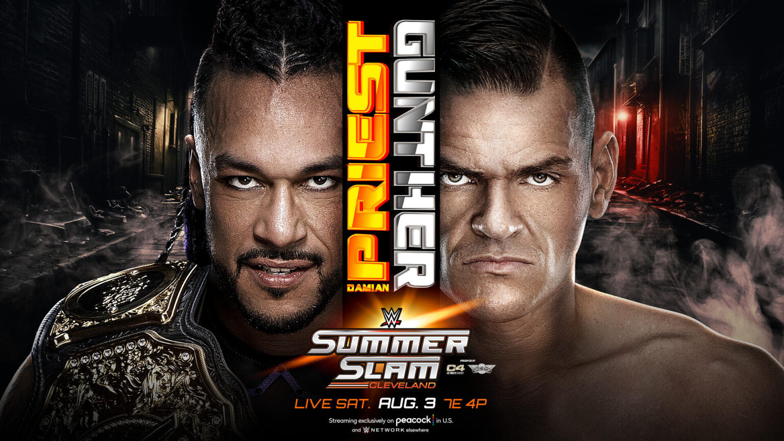 WWE SUMMERSLAM 2024 MATCH CARD - WWE News, Photos, Rumors, Wrestler Bios