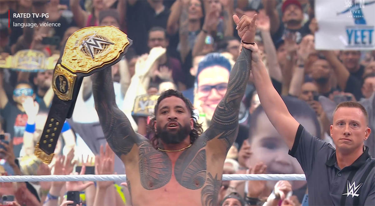 WRESTLEMANIA 41: JEY USO DEFEATS GUNTHER FOR HEAVYWEIGHT TITLE - WWE ...