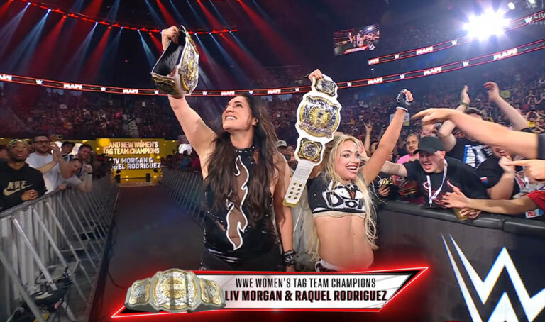 LIV MORGAN & RAQUEL RODRIGUEZ WIN BACK TAG TEAM TITLES - WWE News, Photos, Rumors, Wrestler Bios